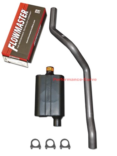 84 - 01 Jeep Cherokee 4.0 Performance Exhaust w/ Flowmaster Original 40 ...