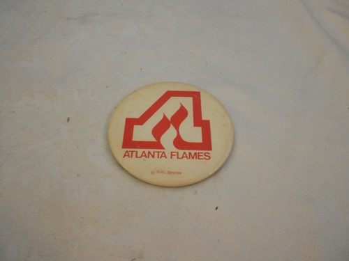 ATLANTA FLAMES NHL BUTTON PIN | eBay