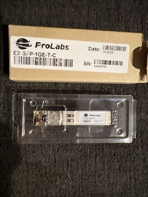 ProLabs | EX-SFP-1GE-T-C | 1000BASE-T SFP Transceiver Module | eBay