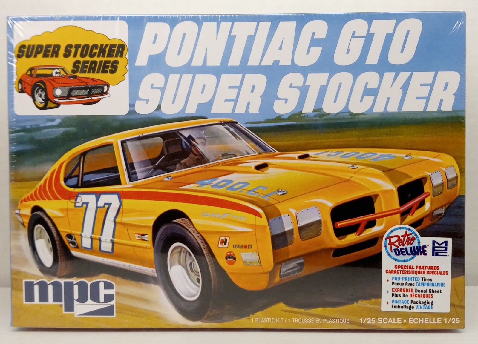 MPC 939 1/25 Pontiac GTO Super Stocker Plastic Model Kit for sale ...