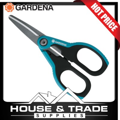 Gardena Garden Scissors Bypass Stainless Steel SchnippSchnapp G8704 ...