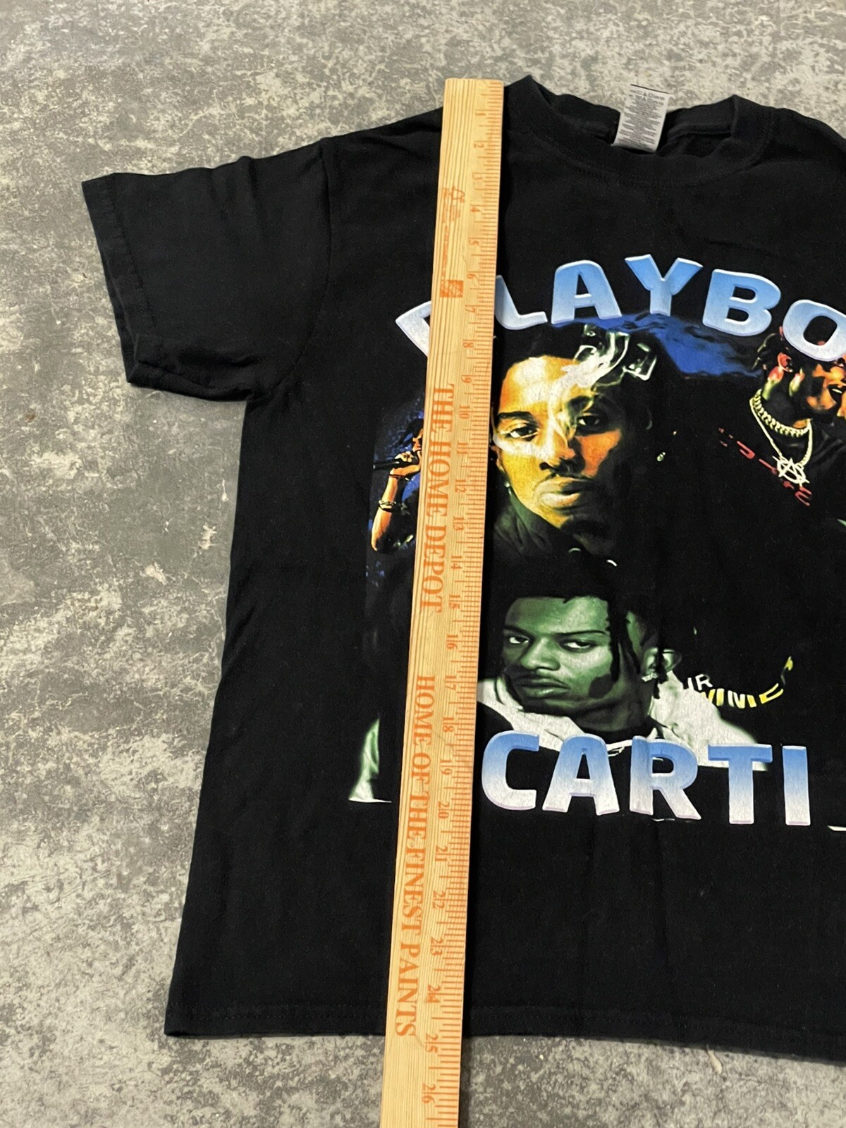 Men’s Playboi Carti Rap Tee Hip Hop Rapper Short Sleeve T-Shirt Adult ...