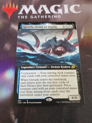 Mtg. Gyruda, Doom of Depths. Extended Art. Ikoria. Nm | eBay