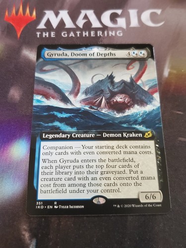 Mtg. Gyruda, Doom of Depths. Extended Art. Ikoria. Nm | eBay