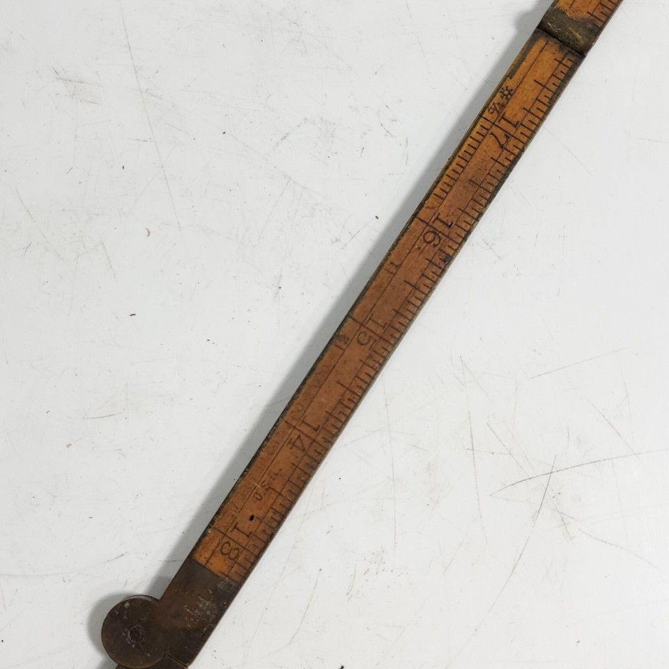 Vintage Stanley No. 62 Folding Ruler 24" | eBay