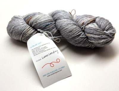 Sunshine Yarn Spread Color Ultraluxe Light 75% SW Merino/15% Cashmere ...