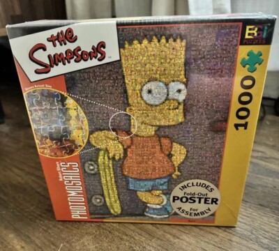 The Simpsons Bart Simpson Photomosaics 1000 pc Jigsaw Puzzle | eBay