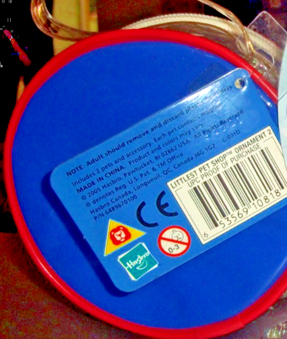 LITTLEST PET SHOP TARGET EXCLUSIVE # 36 HAMSTER #5 SIAMESE CAT IN ROUND ...