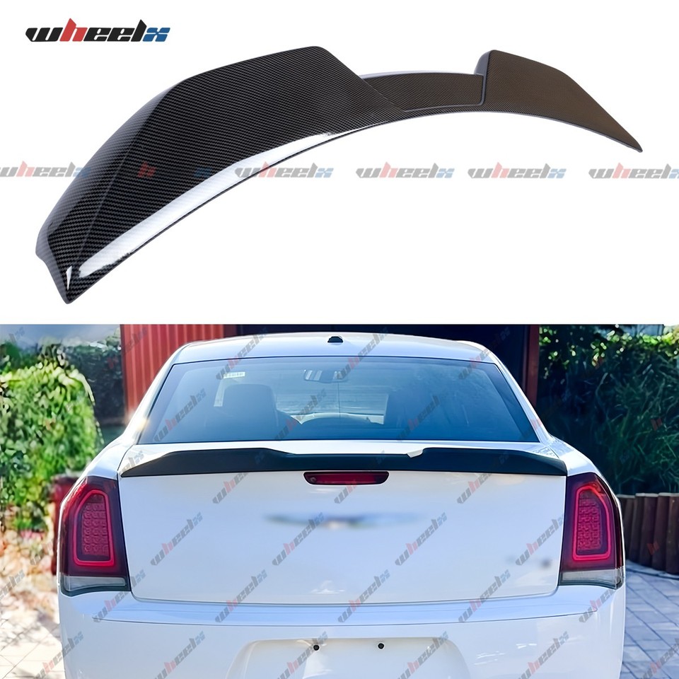 Carbon Look For Chrysler 300 300S 300C 11-23 M Style Trunk Rear Spoiler ...