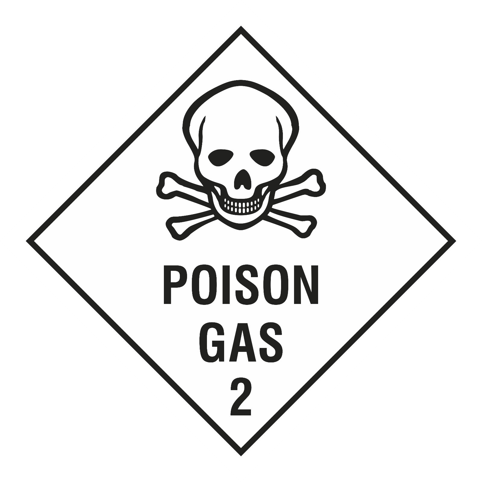 Poison Sign Gas