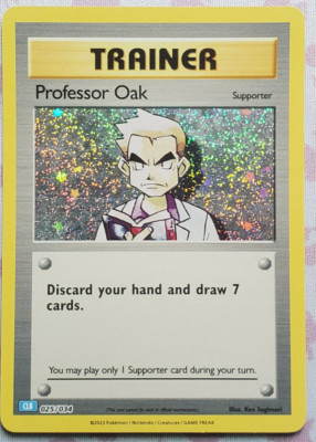 Professor Oak 023/034 NM English Pokemon Card TCG Classic Collection | eBay