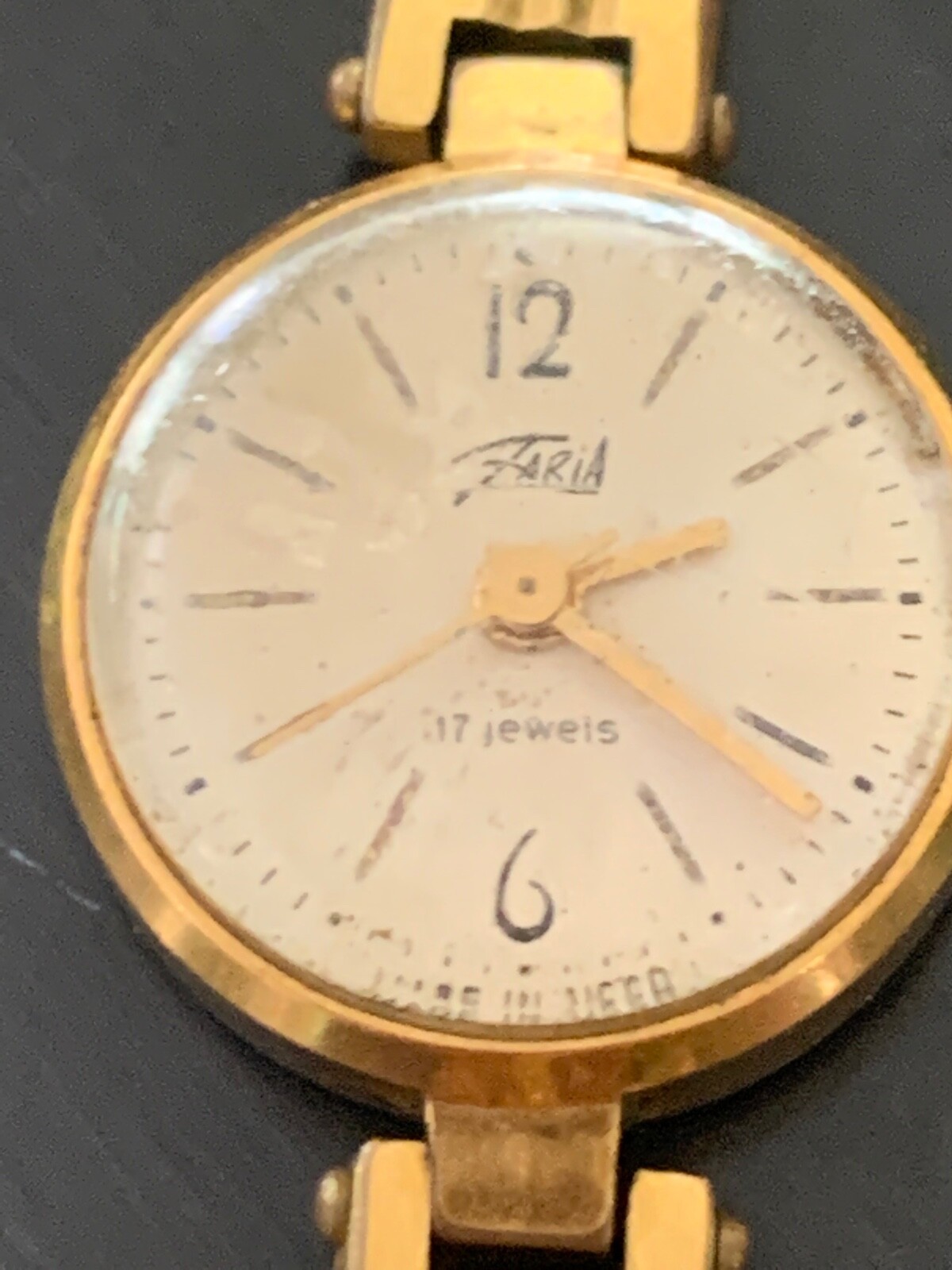 USSR RUSSIAN GOLD PLATED 1950'S ZARIA 17 JEWELED VINT… - Gem