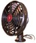 12 Volt Two Speed Black Dash Fan 12 Volt 2 Speed Dash Fan REDDOT ...