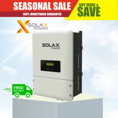 SOLAX 8kW HYBRID Solar Inverter - 5 Year Warranty - MODEL X3-HYBRID-8.0 ...