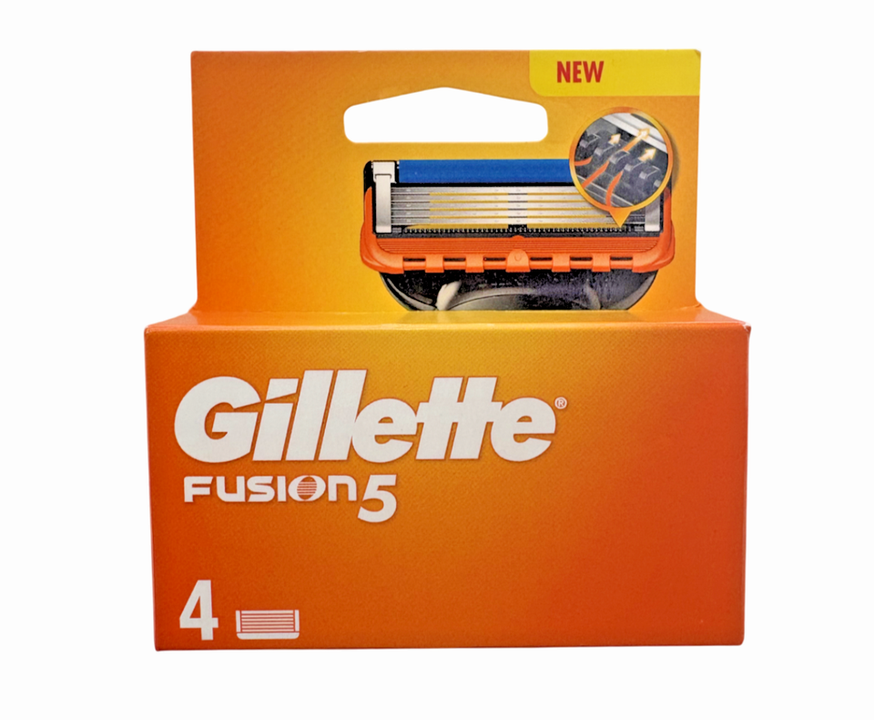 Gillette Fusion 5 Razor Blades 8 Cartridges Up to 11 Months of Shaving ...
