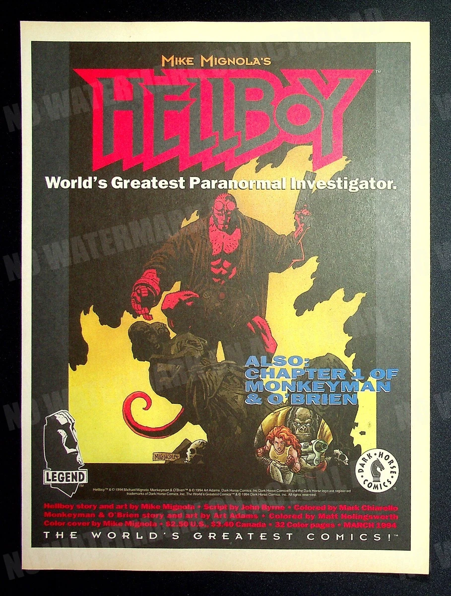 Hellboy Comic Poster
