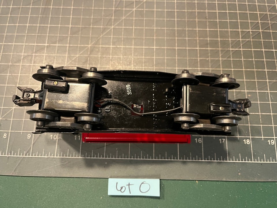 Lionel O Train NICE PREWAR 3559 SIDE DUMP OPERATING COAL CAR WORKS Lot ...