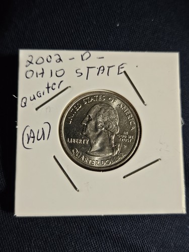 2002 D Washington Quarter OHIO STATE (AU) | eBay