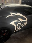 HELLCAT Decal vinyl HELL CAT FOR CHARGER/CHALLENGER ,REFLECTIVE decal ...