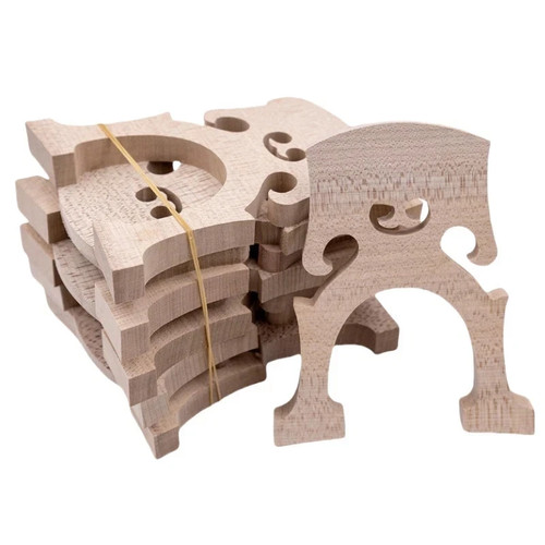 50pcs Aged Maple Wood Cello Bridge,Belgian Style,1/8 Size,Cello ...
