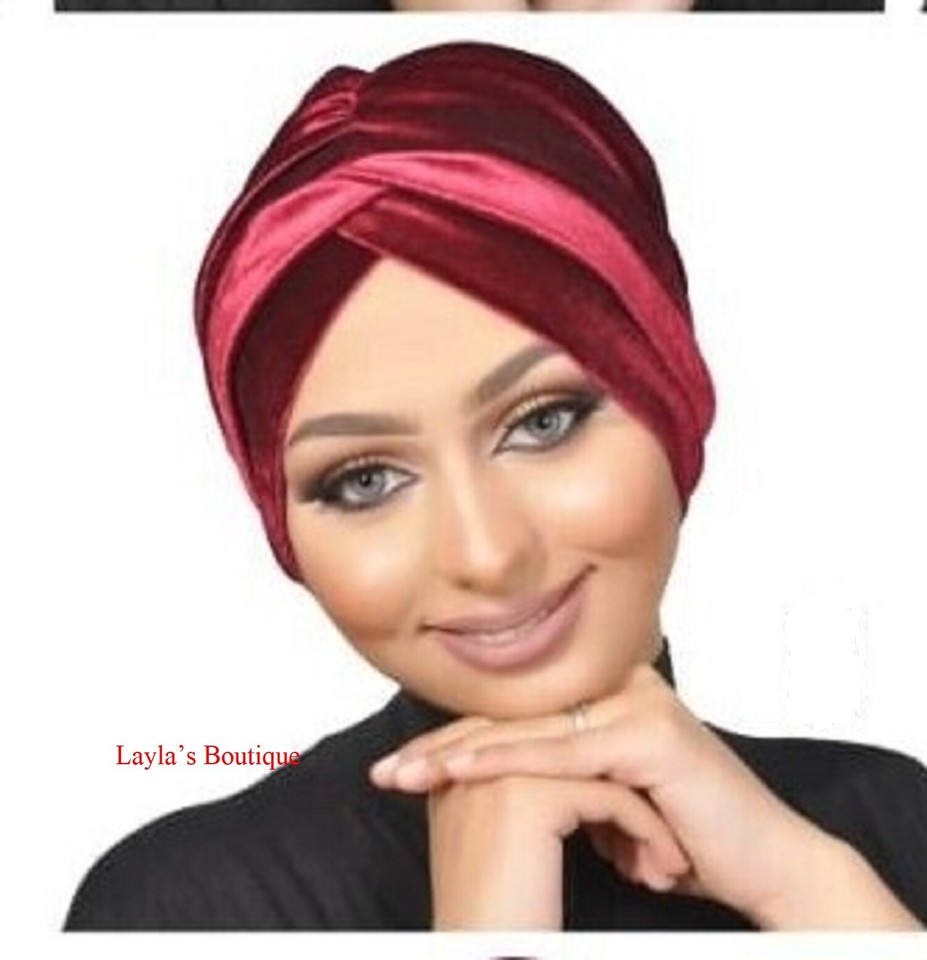 Turban, Headwrap, Fashion Turban Cap -Turban Headband Velvet in 10 ...