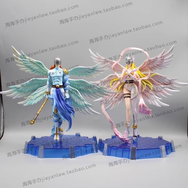 Digimon Angemon And Angewomon