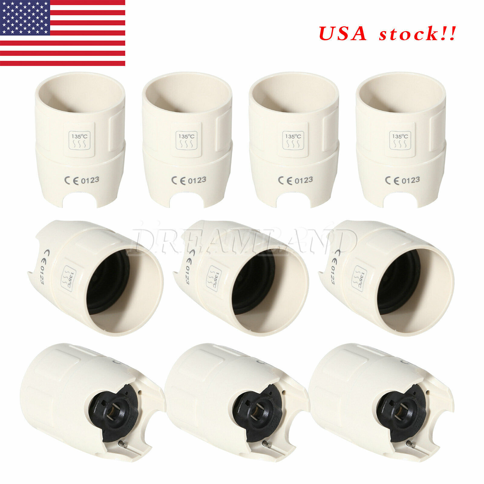 10PCS Dental Ultrasonic Scaler Tips Wrench Key Fit EMS Cavitron ...