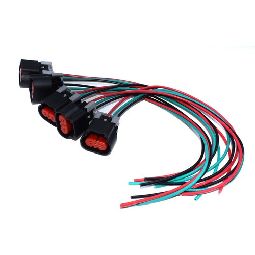 5Pcs For GM E85 Flex Fuel Sensor Connector Pigtail Plastic 3 Wires ...