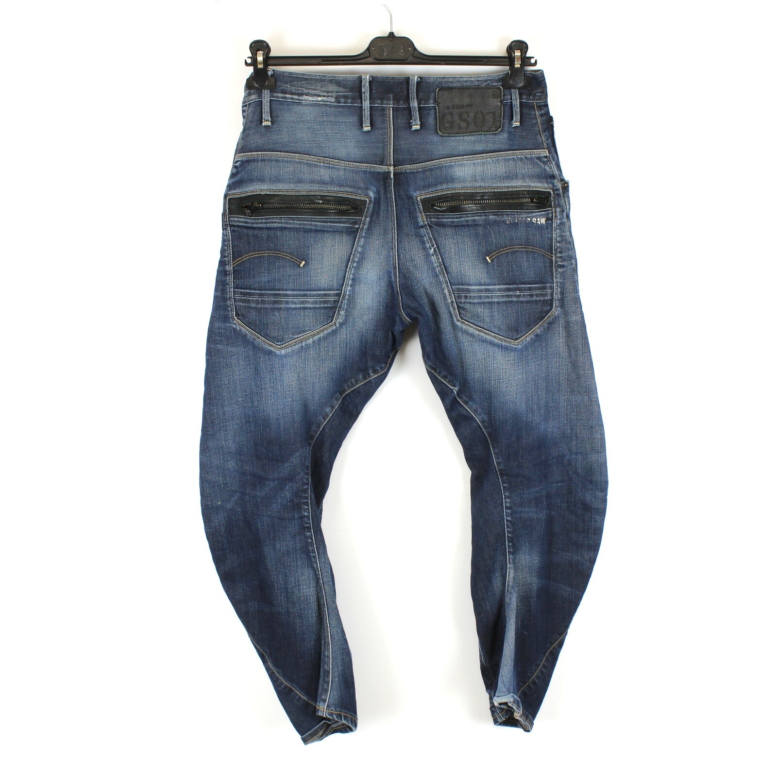 G-STAR RILEY LOOSE TAPERED Men Jeans Size W32 L28 Blue Twisted ...