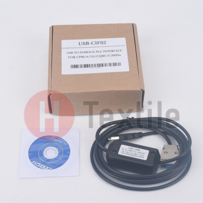 1PCS NEW OMRON CQM1-CIF02 USB-CIF02 PLC COMMUNICATION 3.3M CABLE, FREE ...
