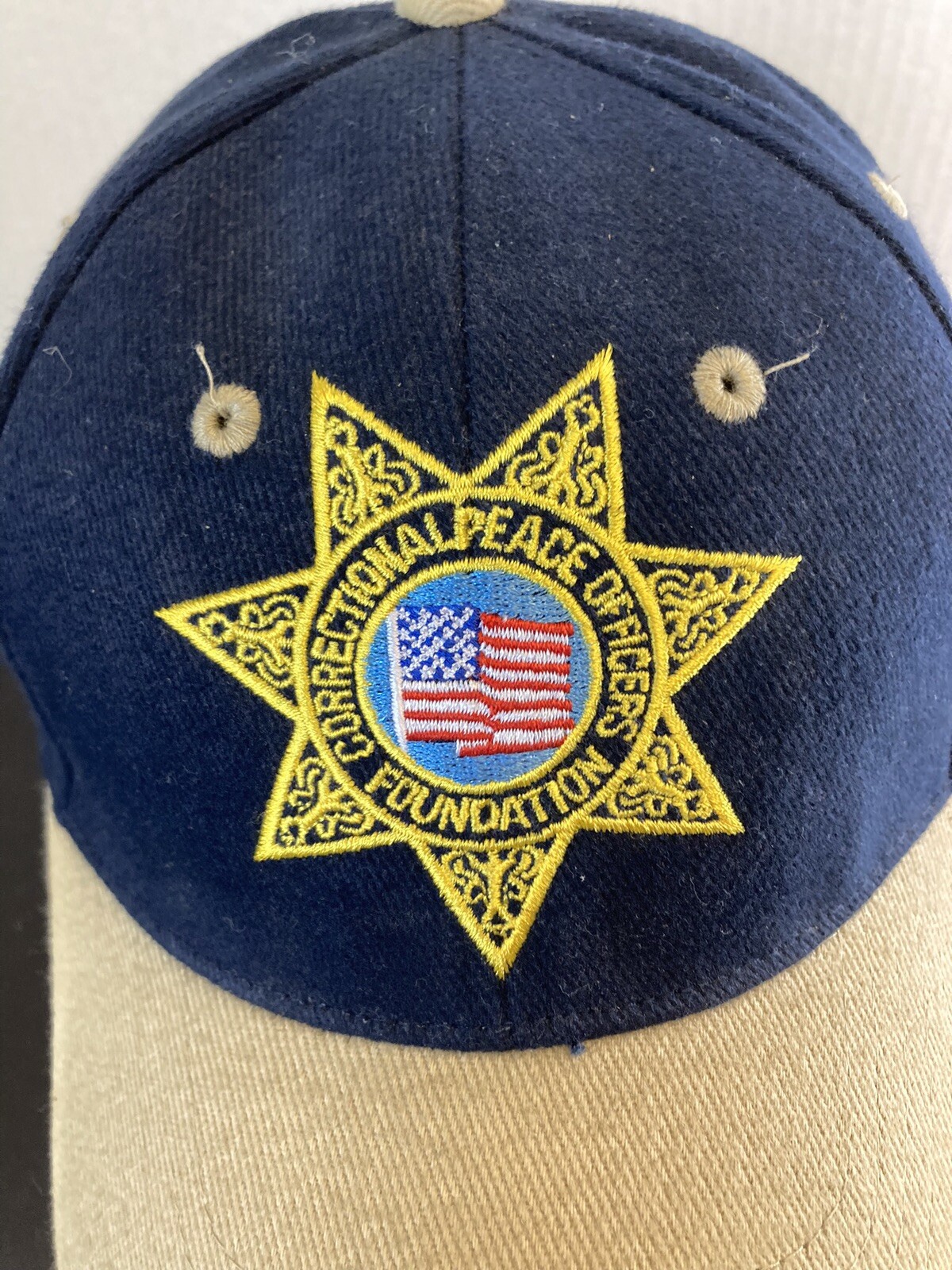 Vintage Correctional Peace Officers Foundation Hat Ba… - Gem