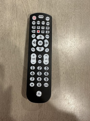 GE Universal Remote for Samsung Vizio LG Sony Sharp Roku Apple TV DVD ...