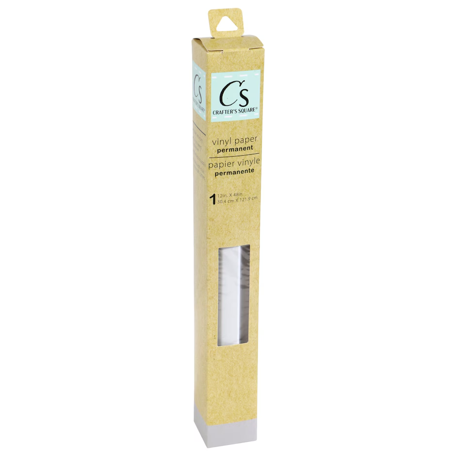 Crafter's Square Permanent Vinyl Paper 12" x 48" - You Choose your ...