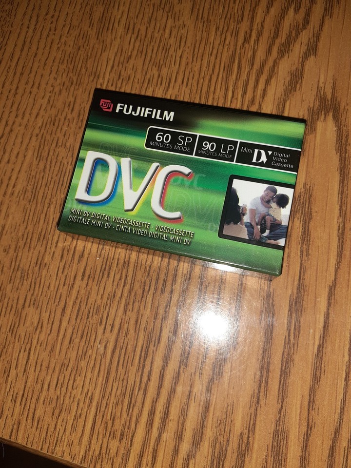 Fujifilm DVC60 60 Minute DVC Mini DV Digital Video Cassette Tape New ...