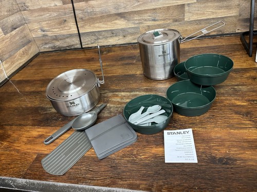 Stanley Adventure Stainless Steel Outdoor Camping Cook Set IN GREAT ...