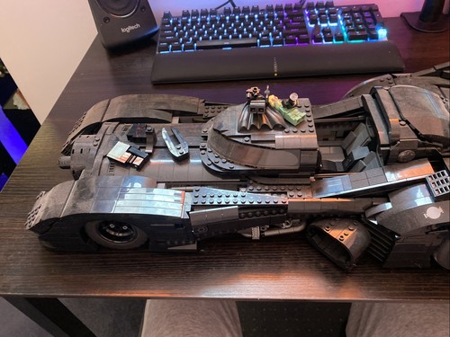 LEGO 76139 1989 Batmobile 3308 PCS Complete Only Built Once Missing ...