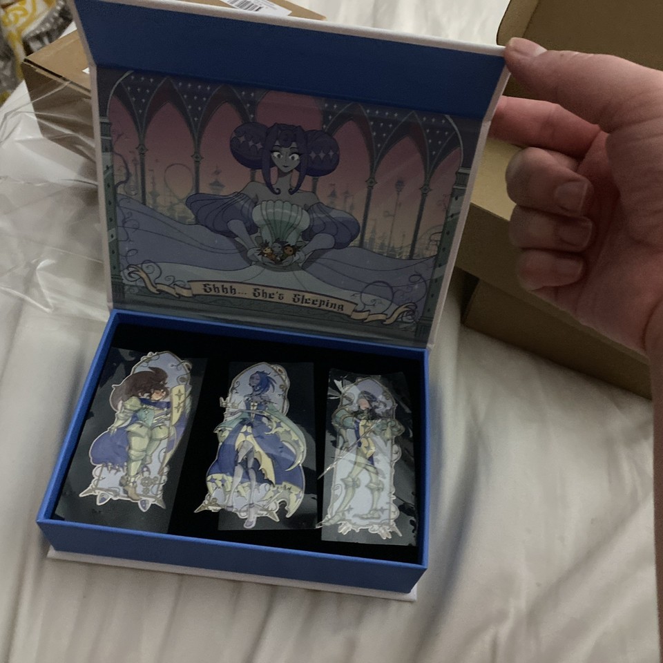 Official Knights Of Guinevere Dreaming Court Pin Set Limited Edition ...