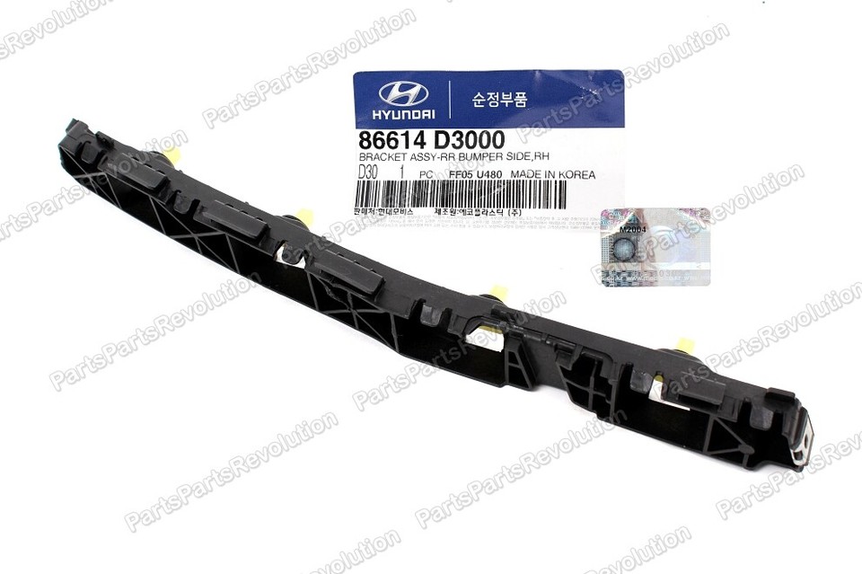 GENUINE Bumper Bracket Rear Right 86614D3000 for Hyundai Tucson 16-18 ...