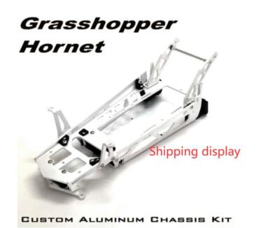 RC Custom Aluminum Chassis kit for TAMIYA 1/10 buggy Grasshopper/Hornet ...