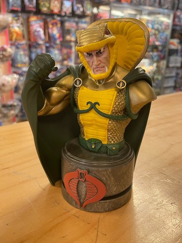 GI JOE SERPENTOR BUST PALISADES UN-NUMBERED ARTIST PROOF SAMPLE 2003 | eBay