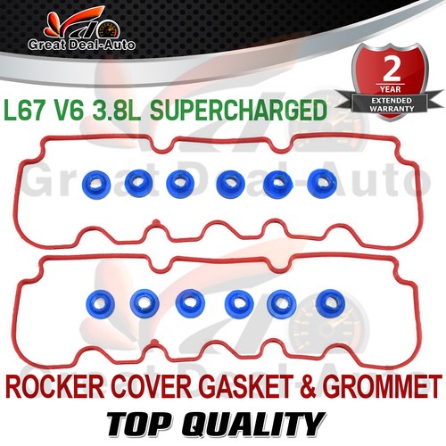 VALVE ROCKER COVER GASKET FOR HOLDEN COMMODORE VS VT VX VY V6 3.8L ...