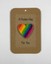 Pocket Hug Rainbow Heart (can be personalised) | eBay