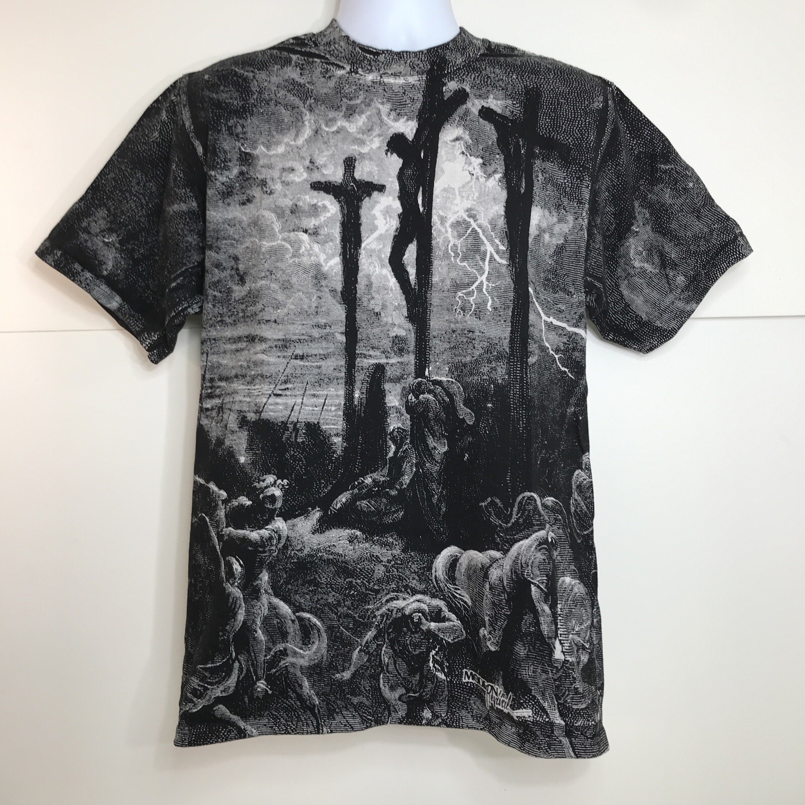 Gustave Dore Jesus Crucifixion Modern Revival Men's L… - Gem