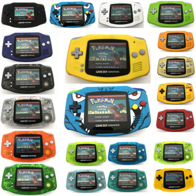 Multi-Color Game Boy Advance GBA Game Console AGS-101 Backlight Backlit ...