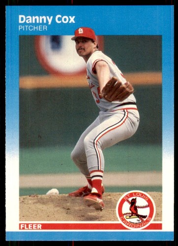 1987 Fleer Danny Cox A St. Louis Cardinals #292 | eBay