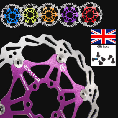 fit Shimano 140/160/180/203MM Disc Brake Floating Rotor MTB Road ...