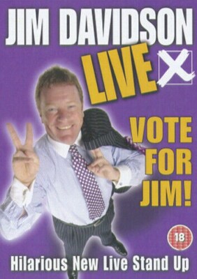 Jim Davidson: Live - Vote For Jim DVD (2003) New and Sealed ...