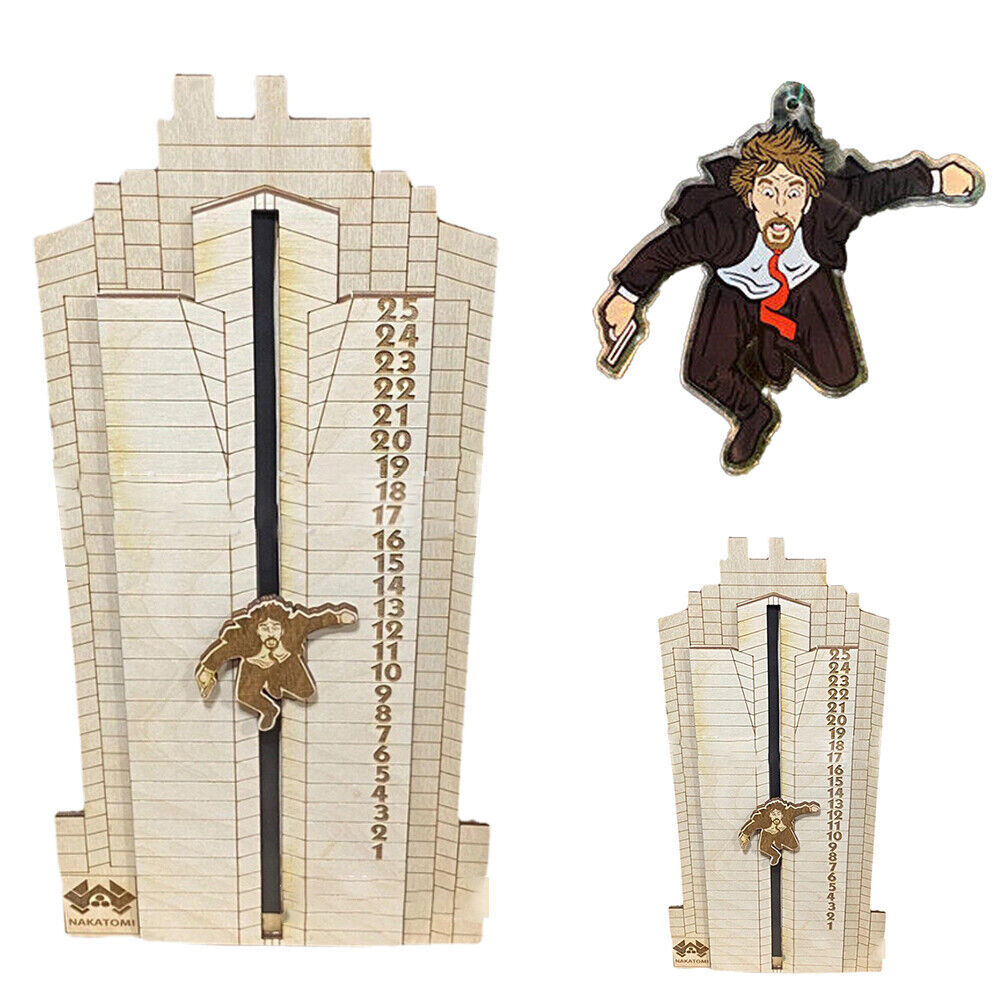 Hans Gruber Falling off off Nakatomi Plaza Advent Calendar From Die ...