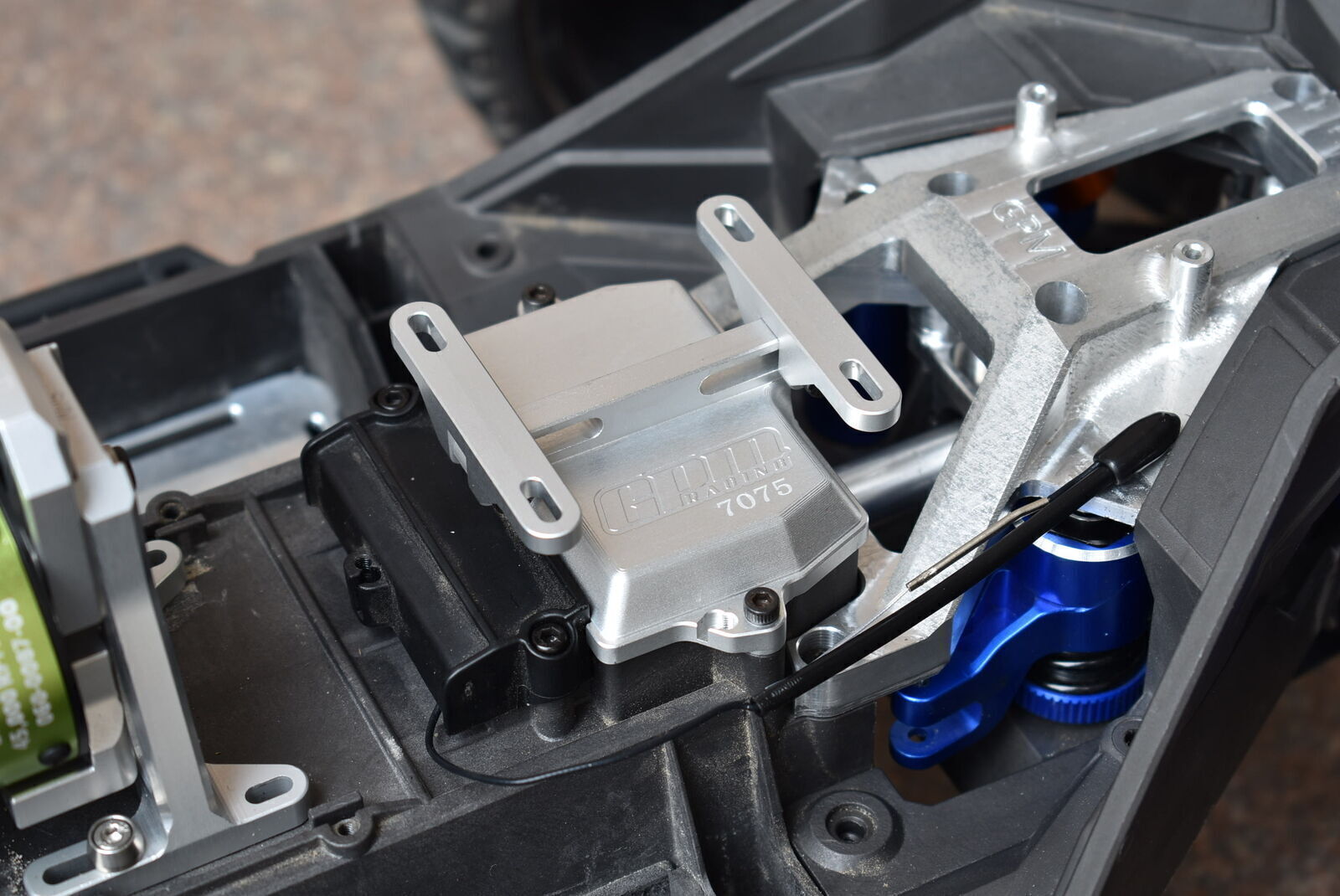 Receiver Box Cover + ESC Bracket for TRAXXAS 1/6 4WD XRT 8S 1/5 X-MAXX ...