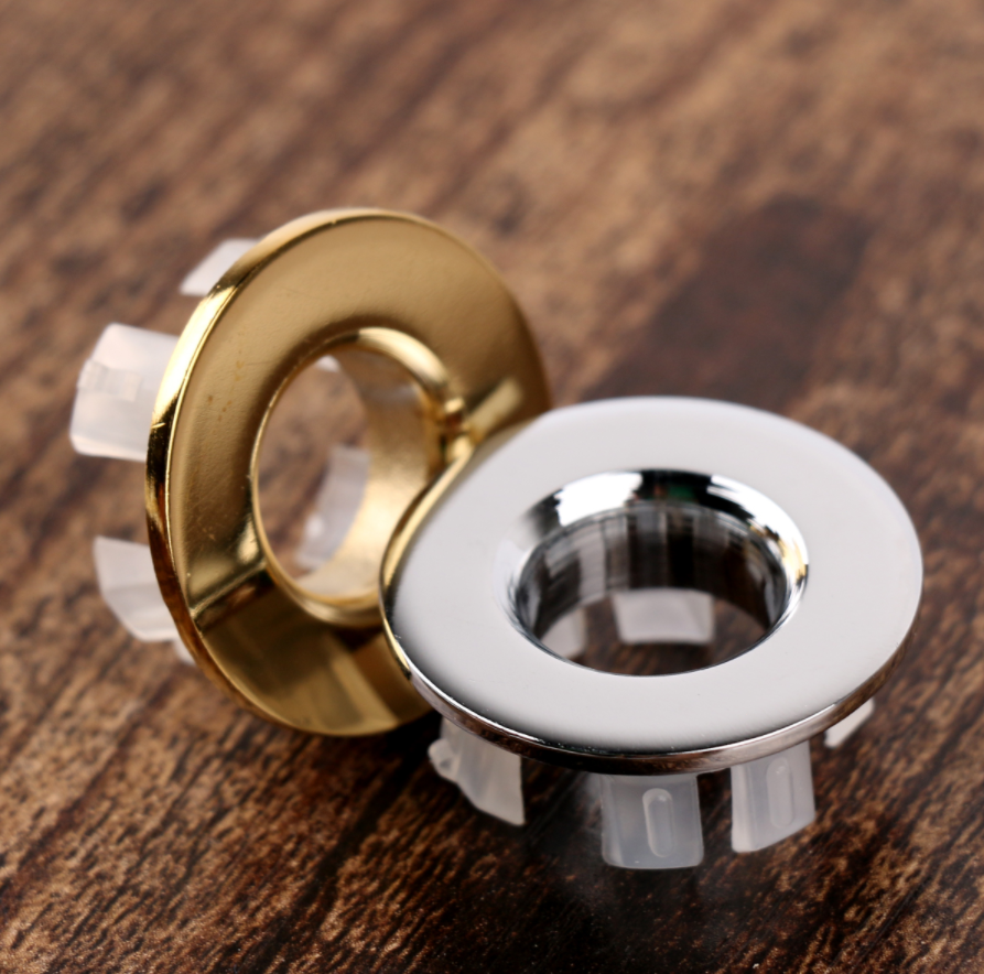 Bathroom Sink Basin Overflow Hole Cover Cap Round Decorative Ring ...